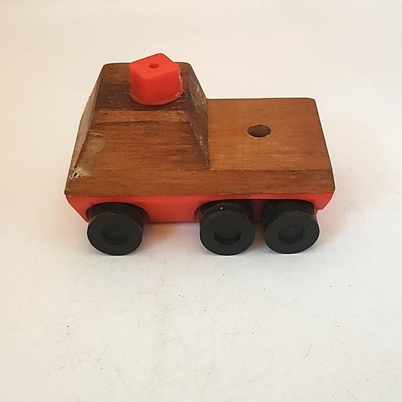 Mattel | Toys | Vintage 971 Mattel Wooden Putt Putt Wind Up Truck ...